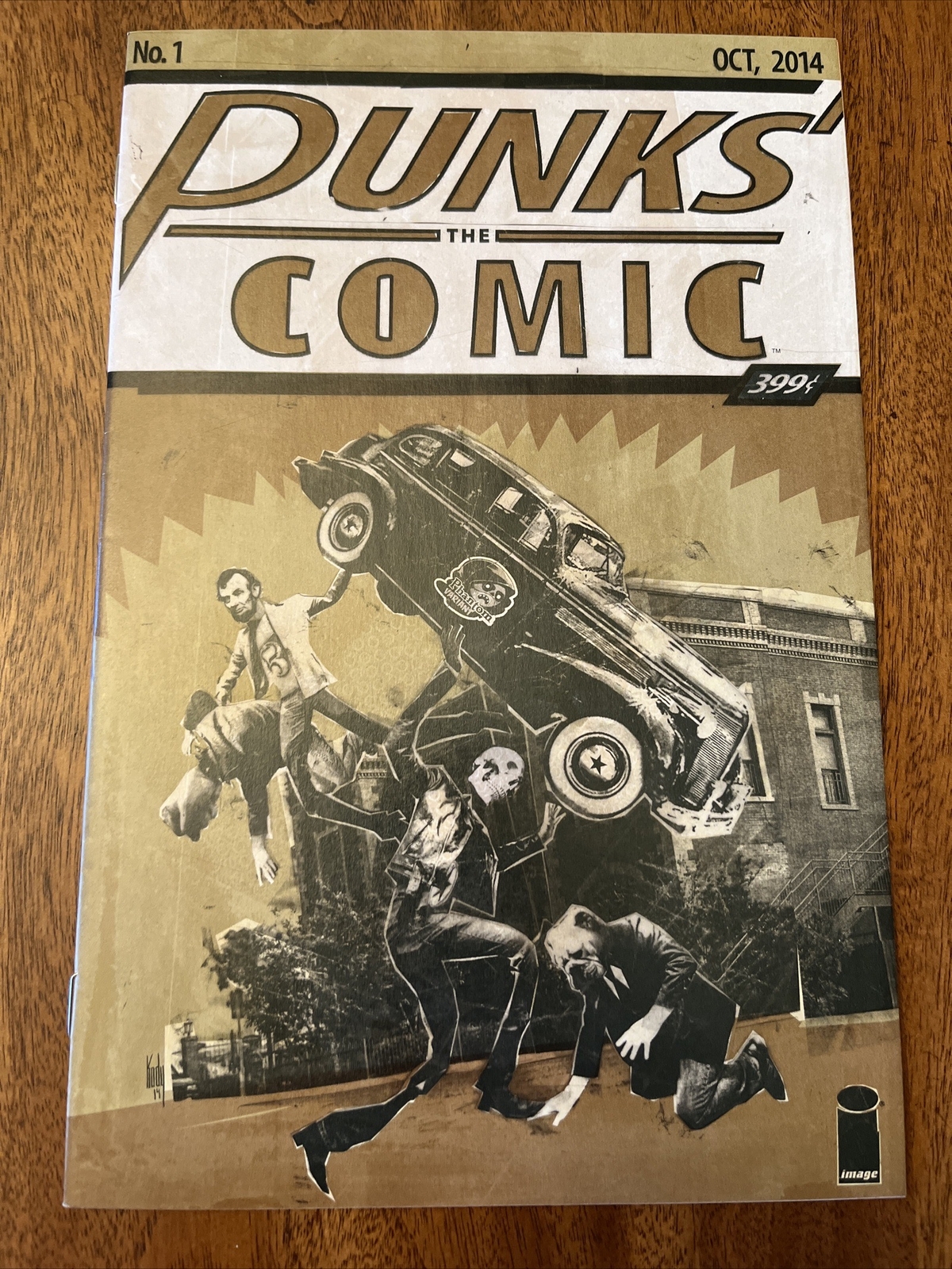Punks the Comic #1 an Action Comics #1 Cover Swipe Homage - La Paz County Sheriff's Office ...
