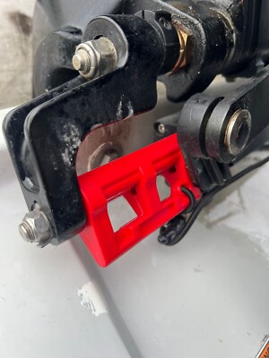 Steer Stop Outboard Hydraulic Steering Lock Set - 4"