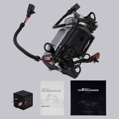 Air Suspension Air Compressor Pump + Relay for Audi A8/S8 D3 4E 4E0 616 ...