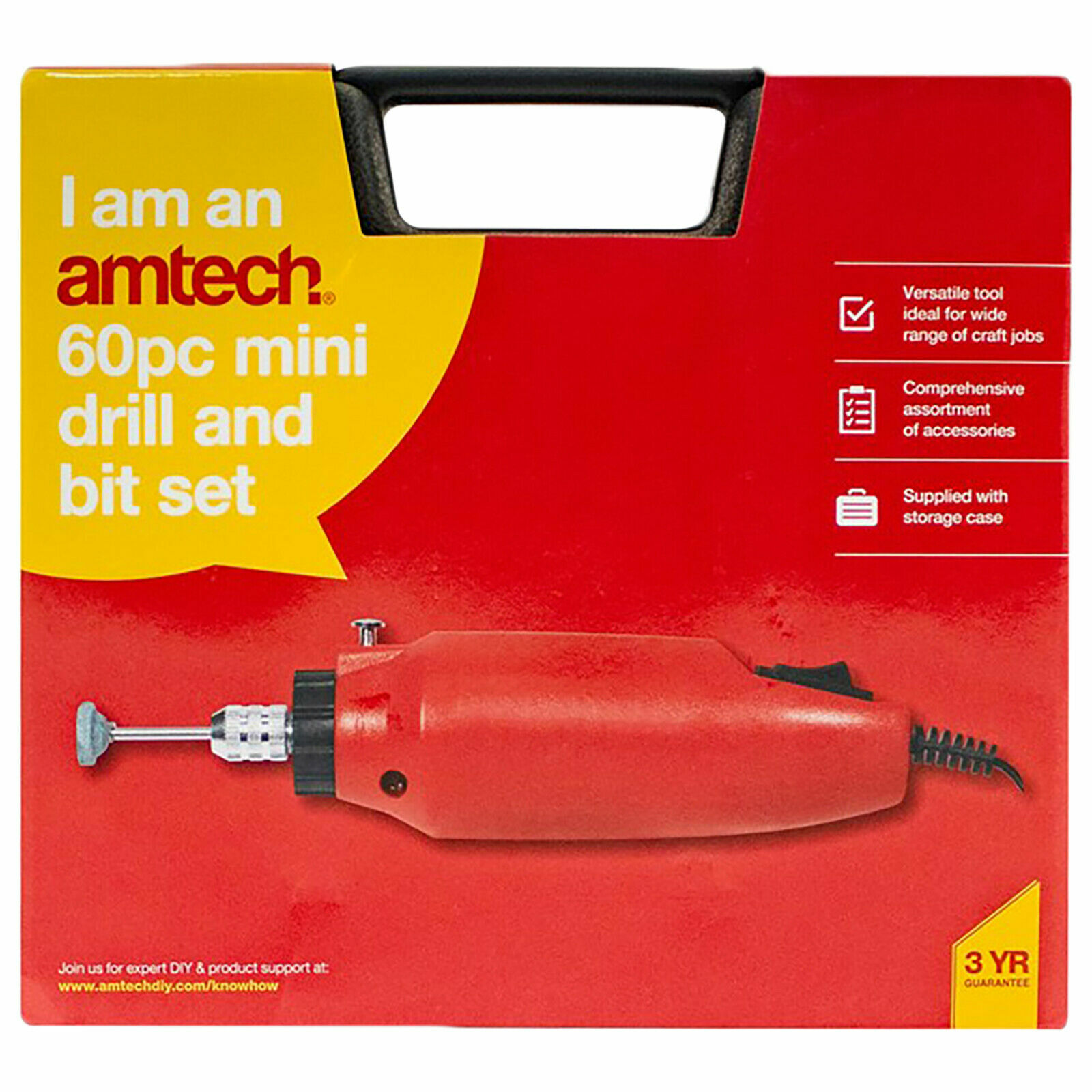 60pc Mini Drill Precision Hobby Rotary Multi Tool + 60 Accessories New ...