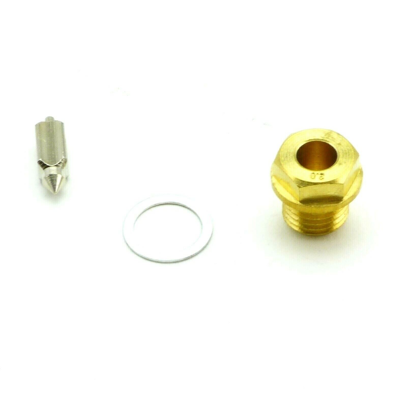 Carburetor Float Needle And Seat Float Valve Assembly for Yamaha 168 ...