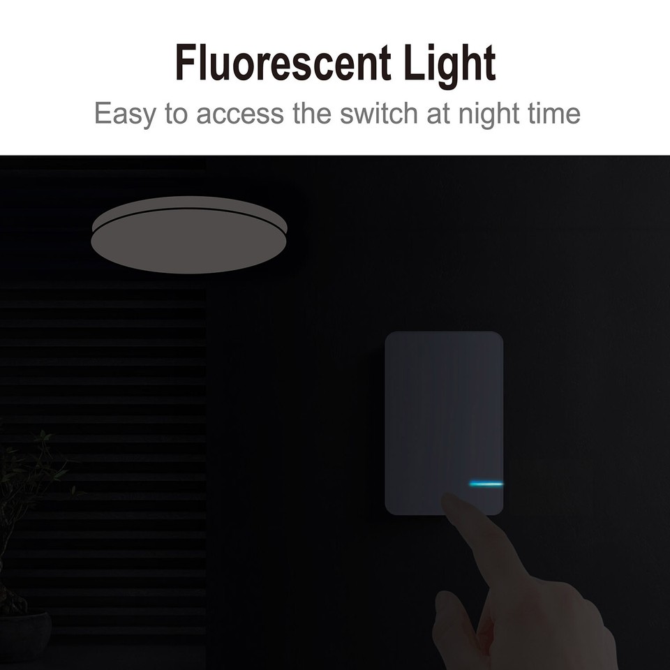 Portable Wireless ON/OFF Light Switch Transmitter Receiver for RF ...