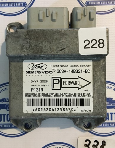 2005 FORD F250 F350 Super Duty Restraints Control Module OEM 5C3A ...