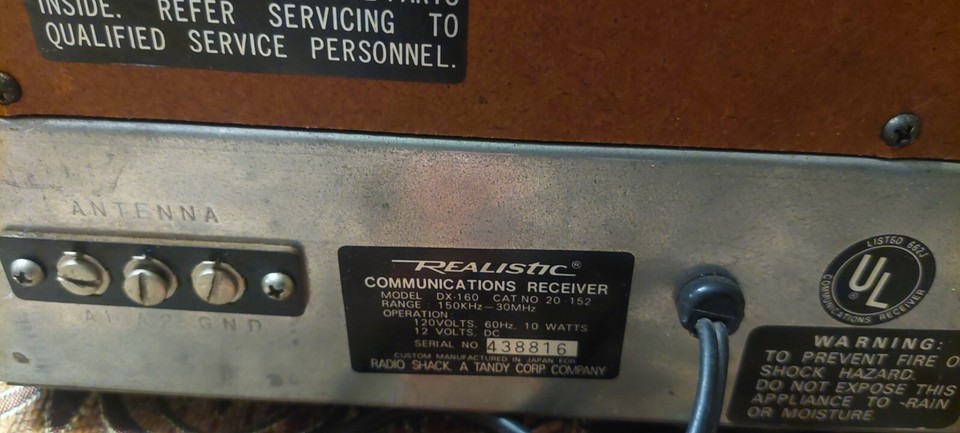 Realistic DX Solid State Communication Receiver Solid State | eBay