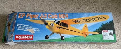 Kyosho model aircraft as in photos . EP Piper J-3 Cub M24 . 37 inches ...
