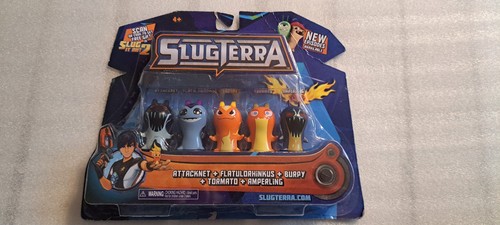 Slugterra 5 Pack Attacknet Flatulorhinkus Burpy Tormato Amperling Read ...