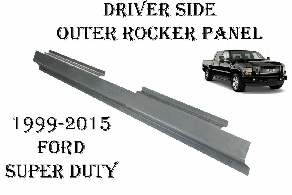 1999-2017 Ford Super Duty Crew Cab Full Length Left Side Rocker Panel ...