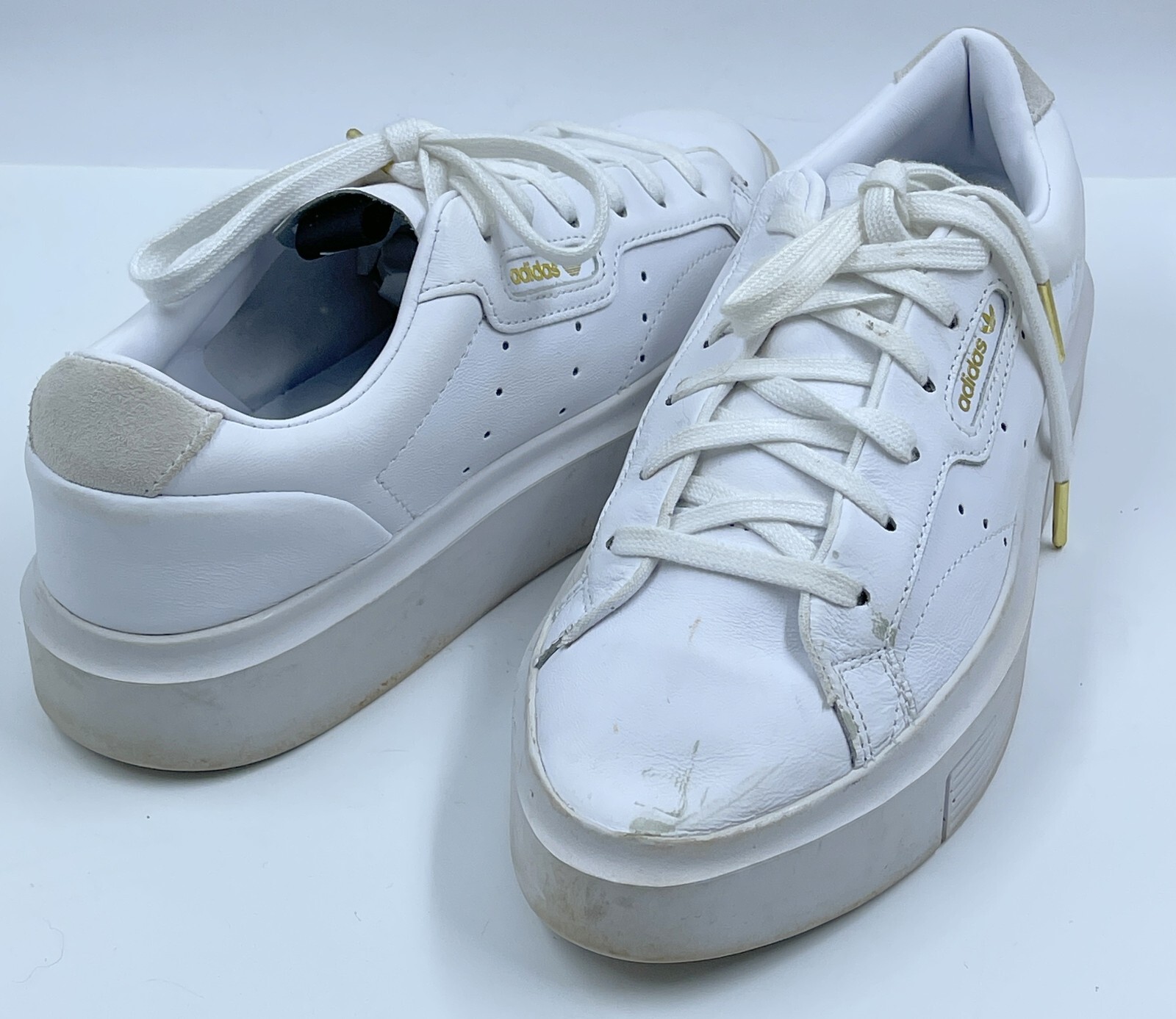 Adidas Originals Sleek Super Women's Sneakers Sz 7 M … - Gem