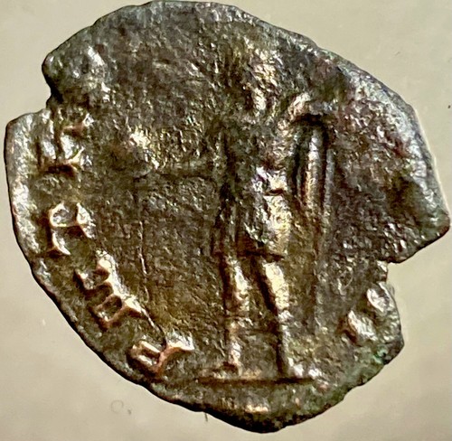 Ancient Roman Empire Coin Gallienus 260-268 AD Mars Holding Globe ...