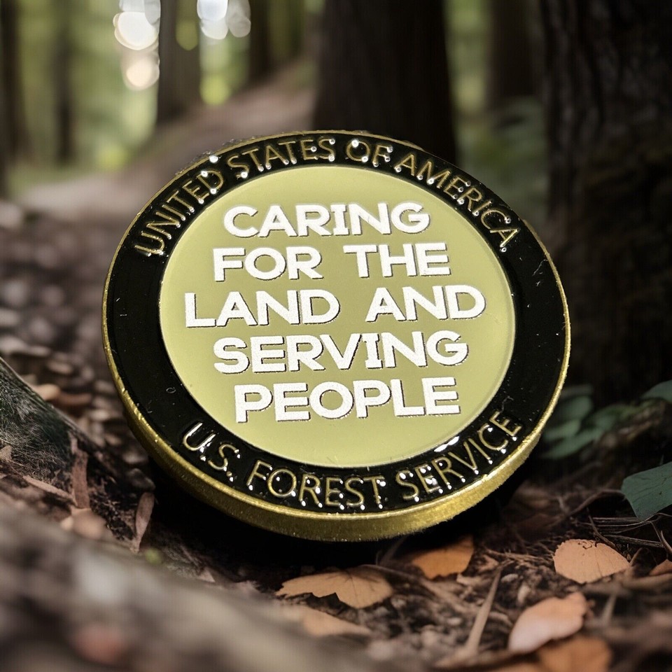 US FOREST SERVICE Challenge Coin🌲-DEPARTMENT OF AGRICULTURE 1.75" | eBay