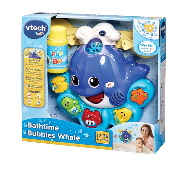 VTech Baby Bathtime Bubbles Whale for sale online | eBay