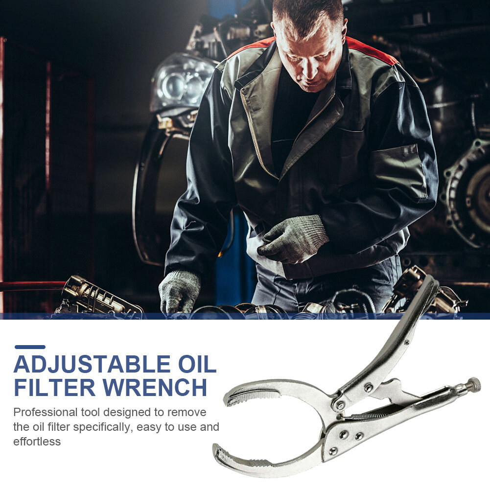 AU Adjustable Oil Filter Wrench 50mm-100mm Car Oil Filter Removal Tool ...
