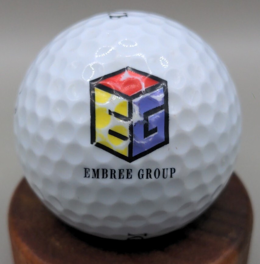 Embree Group Logo Golf Ball Top Flite Collectors Display Ball | eBay