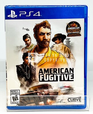 American Fugitive - PS4 - Brand New | Factory Sealed | eBay