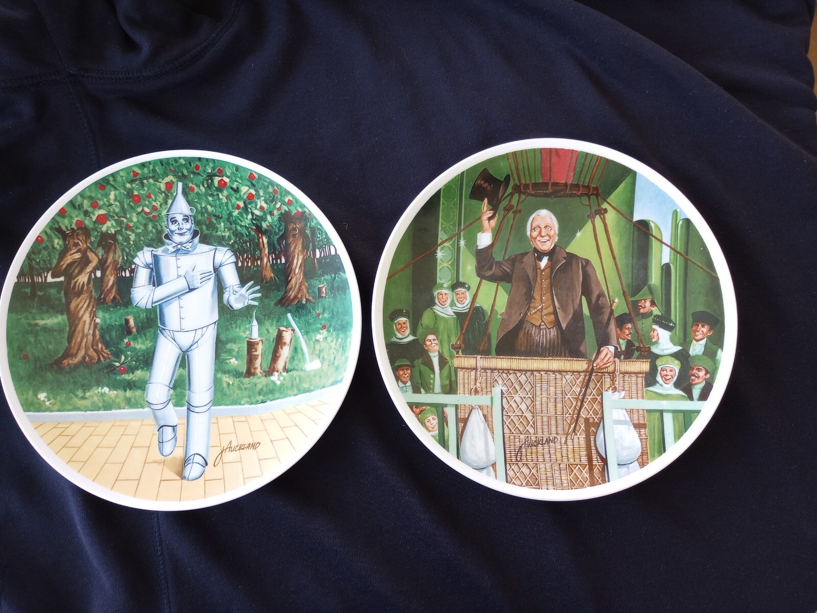Wizard of Oz - Knowles Collector Plates - James Auckland 1978 & 1979 ...