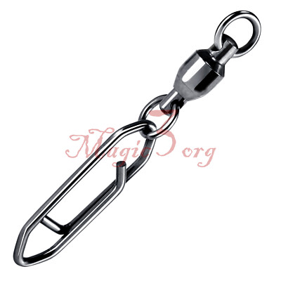 30~100PCS Fishing Power Clips with Swivels Speed Clips Quick Change ...
