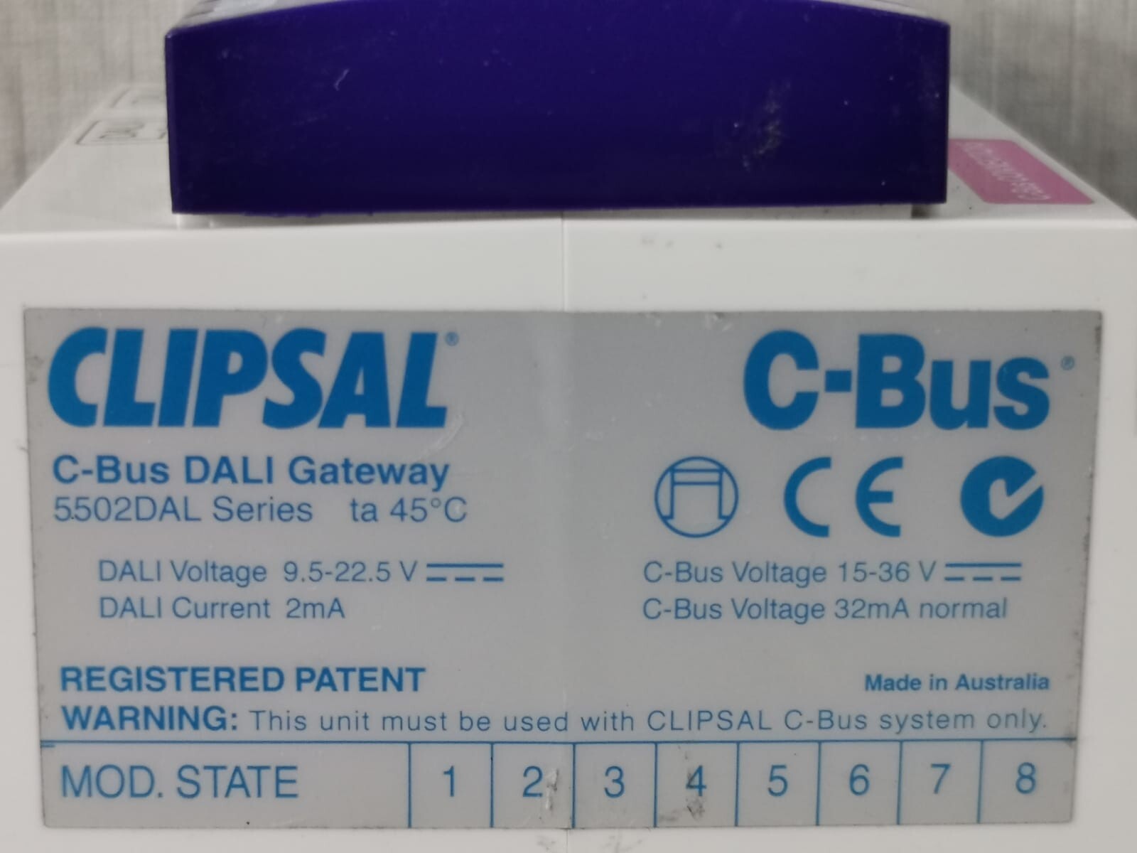 CLIPSAL 5502DAL SERIES C-BUS DALI GATEWAY (MFG.2012) | eBay Australia
