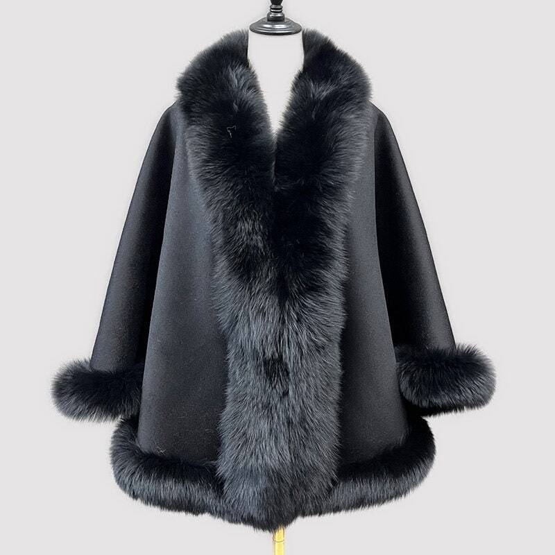 Cashmere And Wool Capes For Women