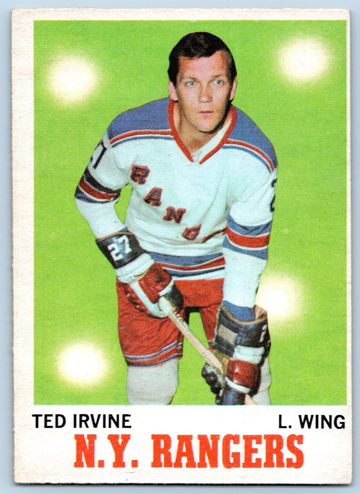 TED IRVINE 1970-71 O-PEE-CHEE 70-71 NO 65 EX 52291 | eBay