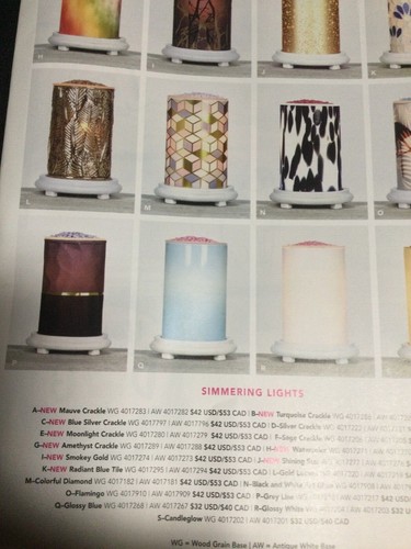 Pink Zebra Colorful Diamond Simmering Light with White Base | eBay