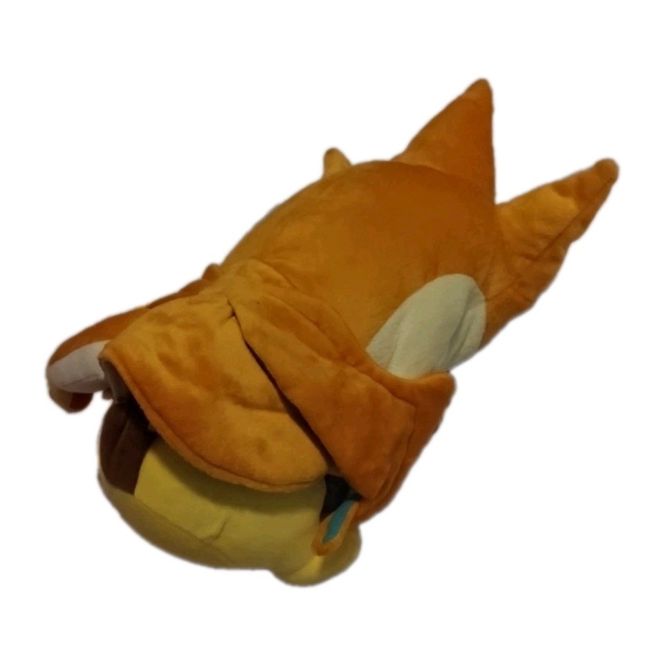 Pikachu in Mega Charizard Costume 8" Plush Doll Pokemon Center Game ...