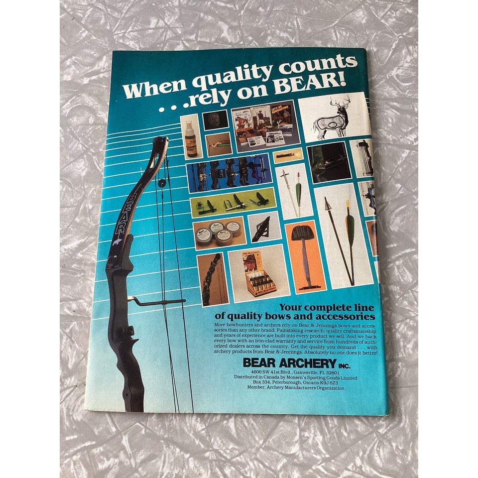 Bow Arrow Hunting Magazine Oct 1990 Deer Habits Habitat Bowhunting ...