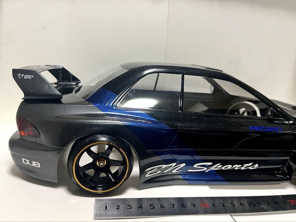 Tamiya 1/10 Tt-02 Subaru Impreza Wrc 99 Monte Carlo Body Rc Car Shell ...