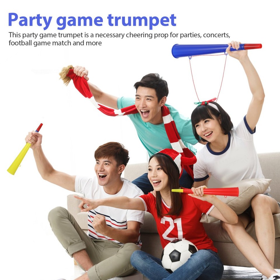5 Pcs Plastic Game Horn Trumpet Noisemakers for Football Sporting Events | eBay Australia