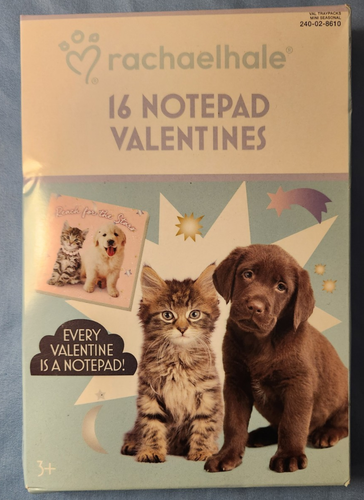 Valentines Day Exchange Notepads (Box of 16) Rachael Hale | eBay
