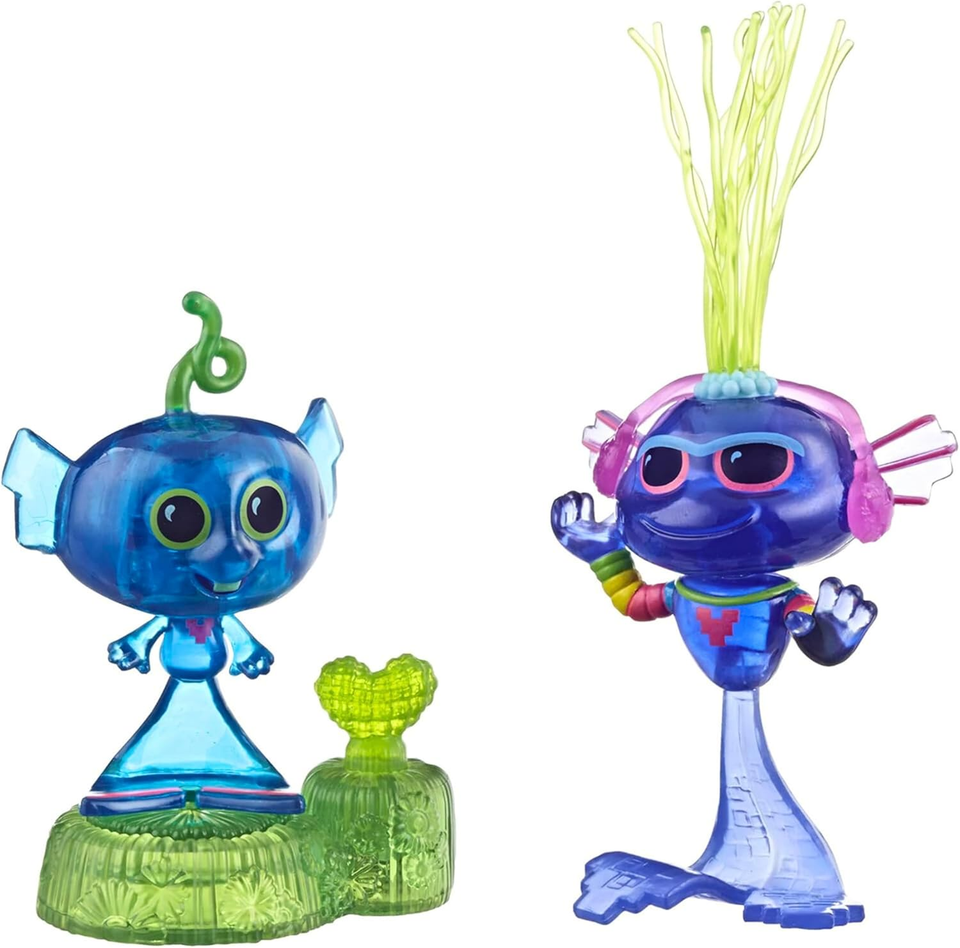 Trolls World Tour Techno Reef Bobble Set with 2 Toy Figures Poppy | eBay