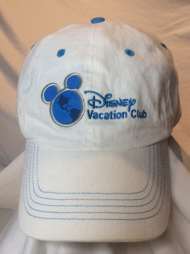 Disney Vacation Club DVC Member White/Turquoise Baseball Cap Hat | eBay
