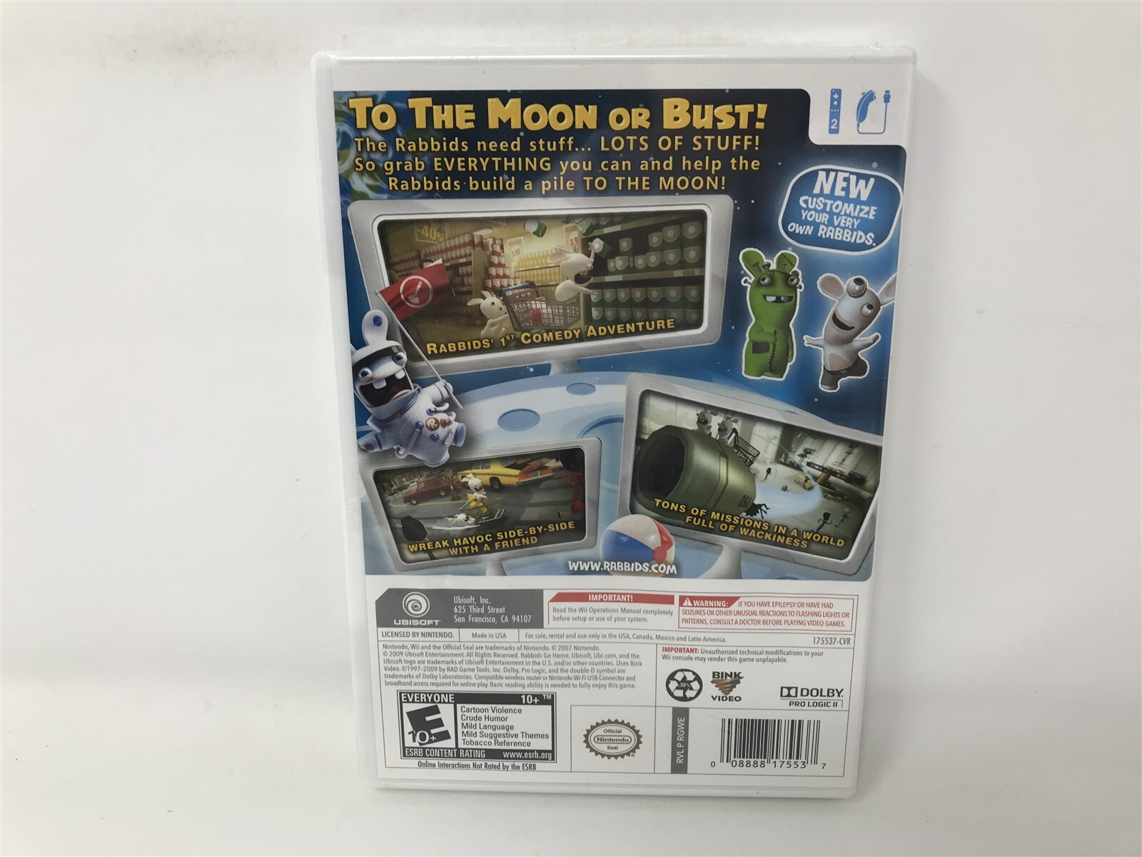 Rabbids Go Home (Nintendo Wii, 2009) for sale online | eBay
