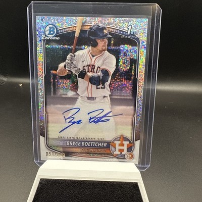 2025 Bowman Chrome Prospects Bryce Boettcher Autograph Speckle /299 | eBay