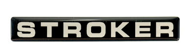 STROKER EMBLEM SATIN | eBay