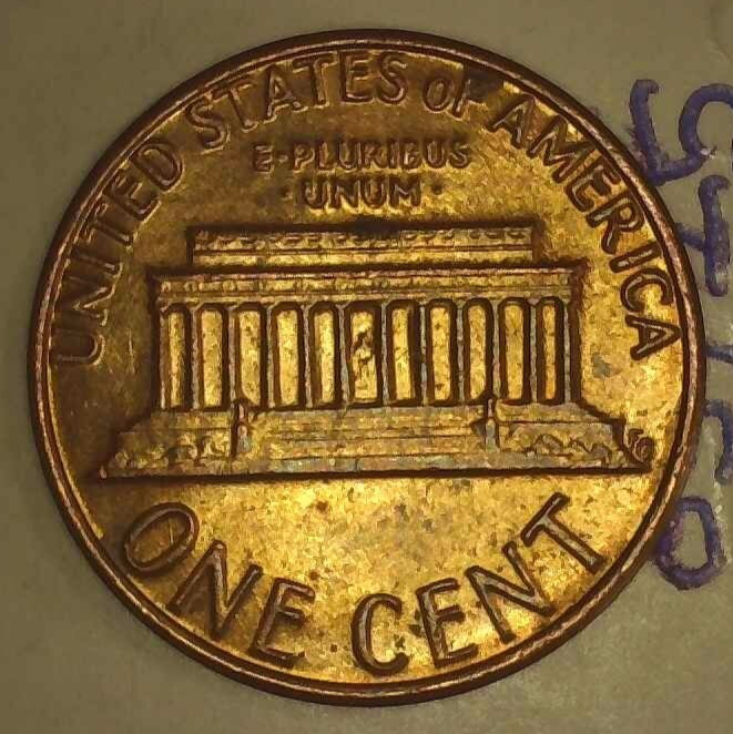 1981 D US Vintage Penny With Multiple Double Die & Laminate Flaw Mint ...