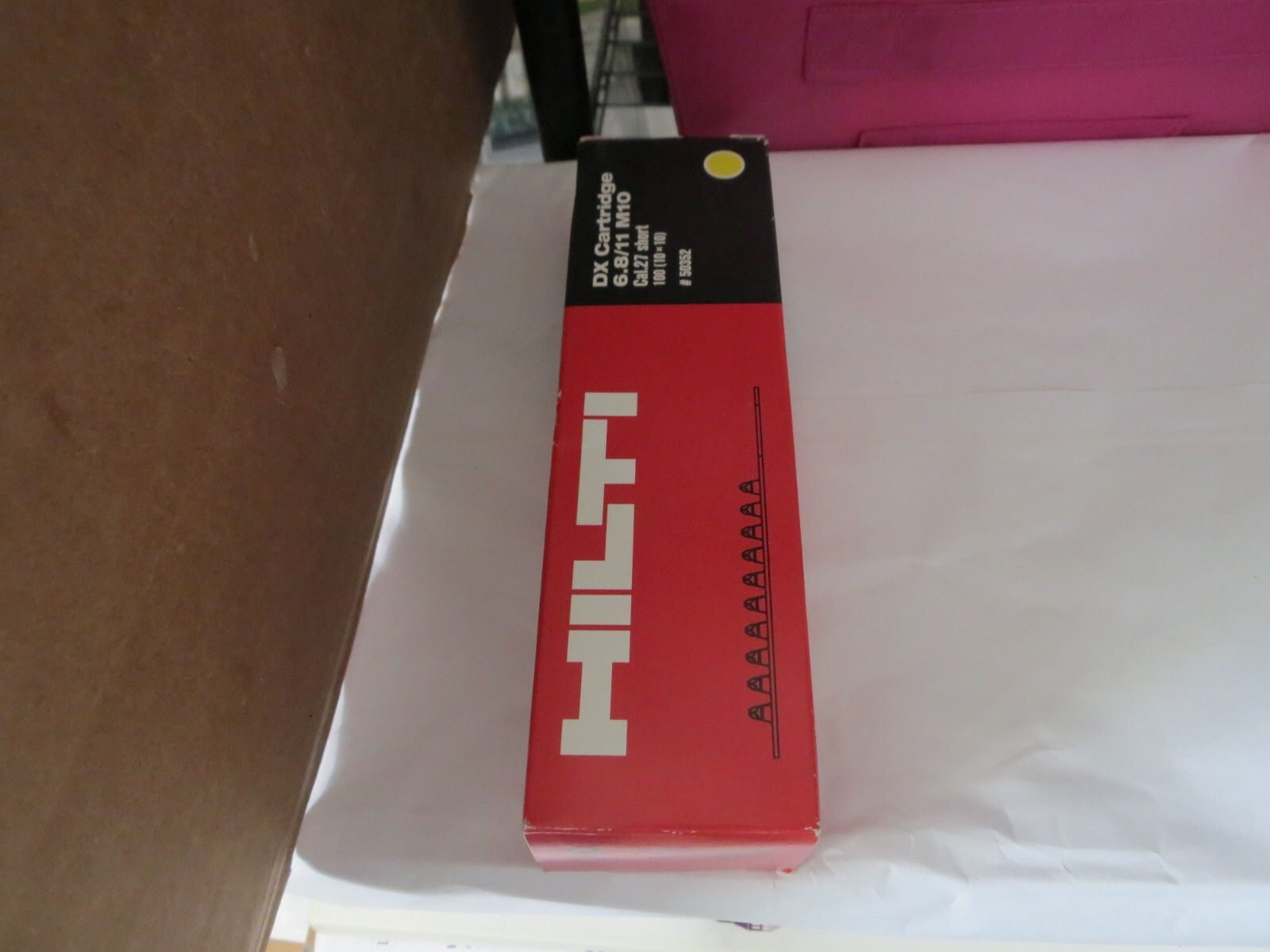 Hilti 50352 6,8/11 DX Cartridge - Yellow, Pack of 100 for sale online ...