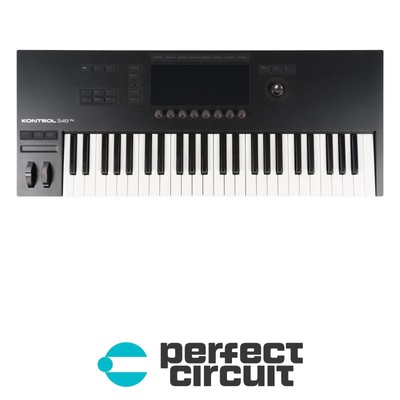 Native Instruments Komplete Kontrol S49 MK3 MIDI CONTROLLER USED ...