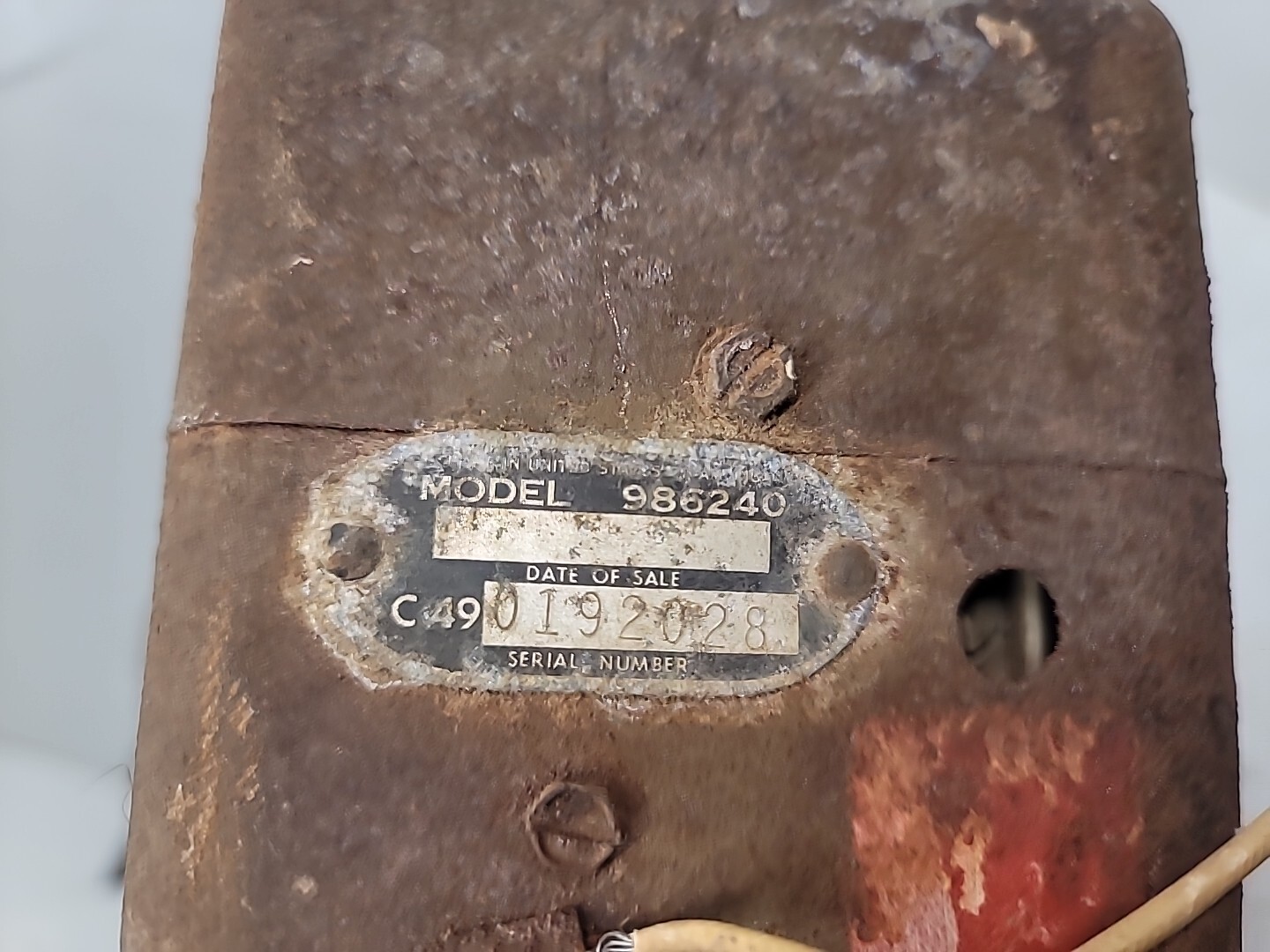 TD 1949-1950 Chevrolet factory Delco AM Radio 986240 C49 | OE | Vintage ...