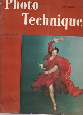 PHOTO TECHNIQUE MAGAZINE, NOVEMBER, 1939 | eBay