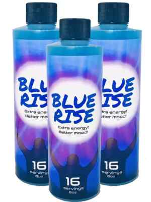 Blue Rise Energy Similar to RedDawn Energy 8oz bottle 3 Bottle & 2 oz ...