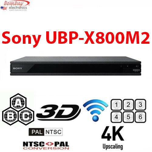 Sony UBP-X800 Multi Region 4K Blu-Ray Disc Player | eBay