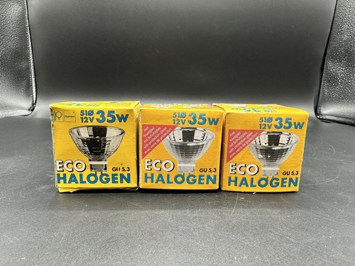 35W ECO HALOGEN LIGHT BULBS GU5.3 BASE LOW VOLTAGE 12V German ...