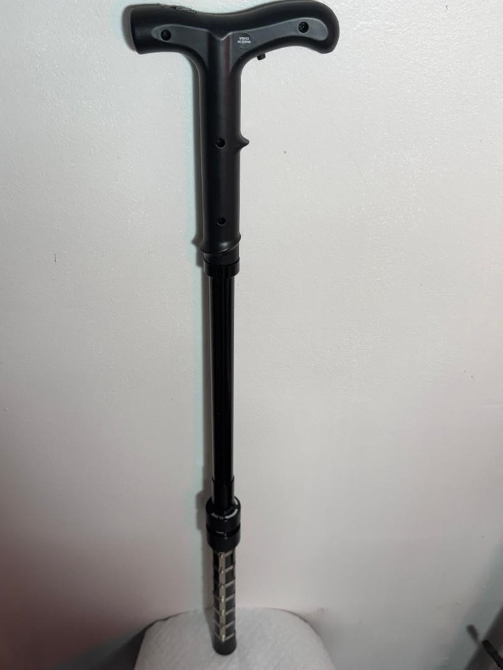ZAP™ Stun Gun Walking Cane, Flashlight, 1 Million Volts @ 6mA. Nylon ...