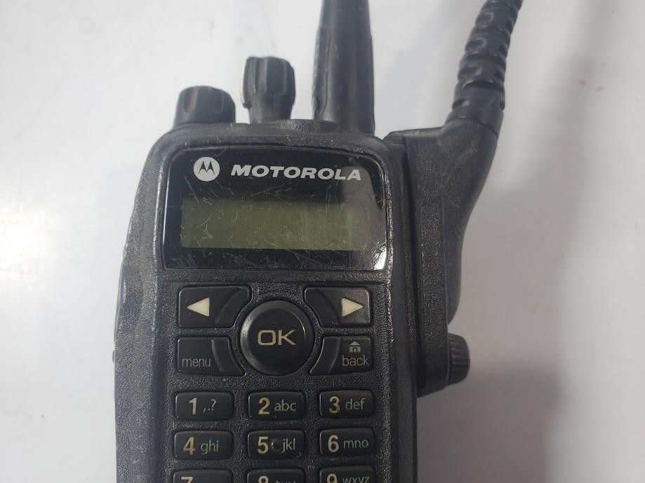 Motorola TRBO XPR6550 UHF AAH55TDH9LA1AN w/ PMMN4050A Mic, Battery ...