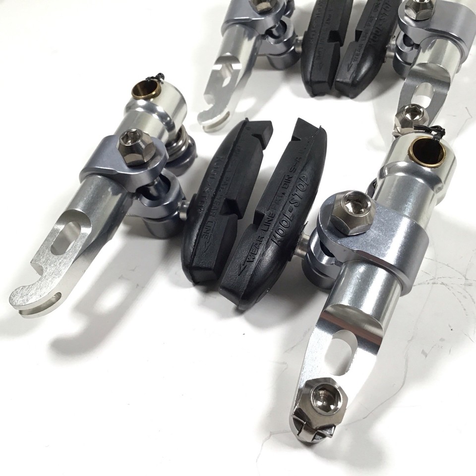 SRP 'The Brake' Cantilever Brake Set Complete w/ Ti Hardware Silver ...