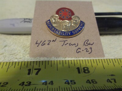 462nd Transportation Battalion G-23 Unit Crest, DI, DUI (DRAW#213) | eBay