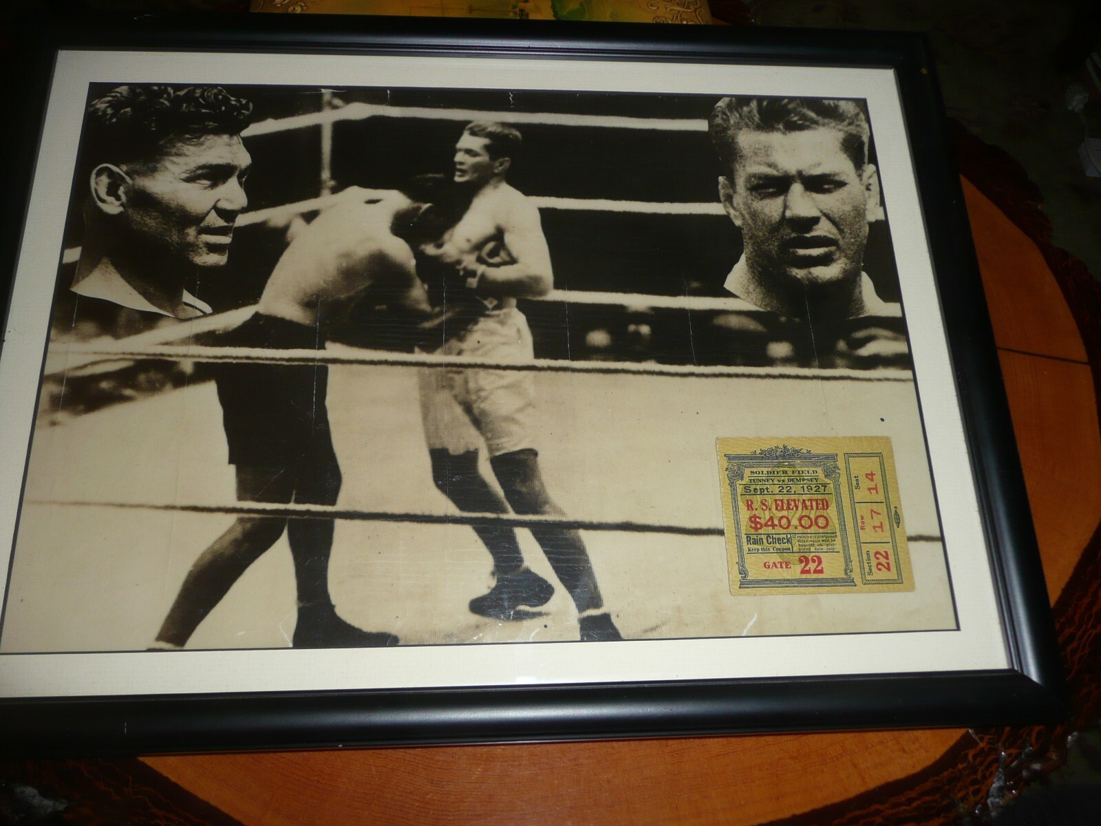 Boxing! Dempsey/ Tunney 1927 " Battle of the Long Count" Photo ...