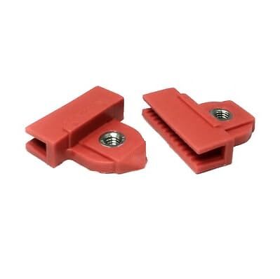 2 x DOOR GLASS WINDOW TRACK CLIPS SUPPORT HOLDER FOR TOYOTA TACOMA ...