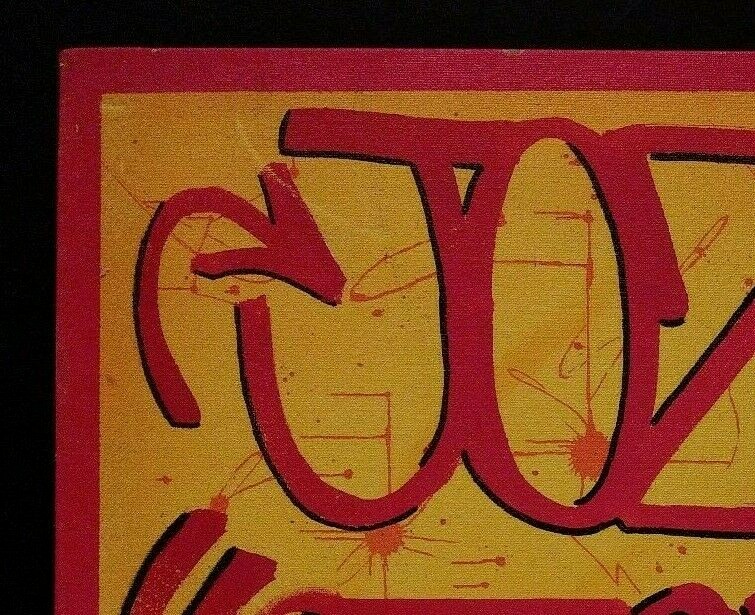 JOZ and EASY GRAFFITI LEGENDS URBAN STREET ART ORIG MIXED MEDIA on ...