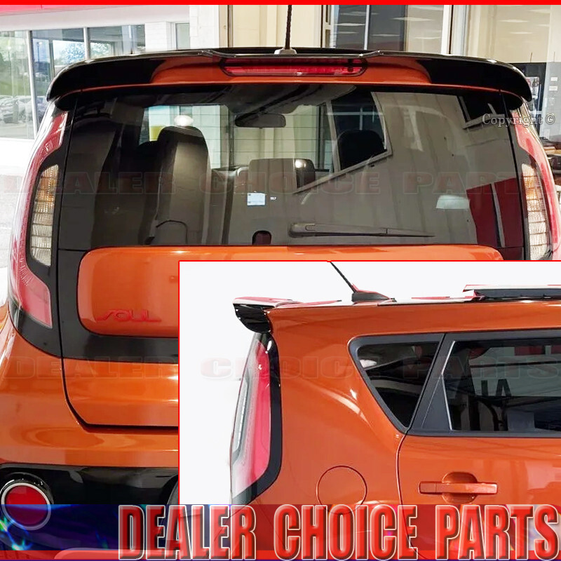 For 2014-2016 2017 2018 2019 Kia Soul Factory Style Spoiler PAINTED ...